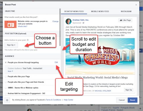How to Use Facebook Ads to Promote Your Event - Andrea Vahl
