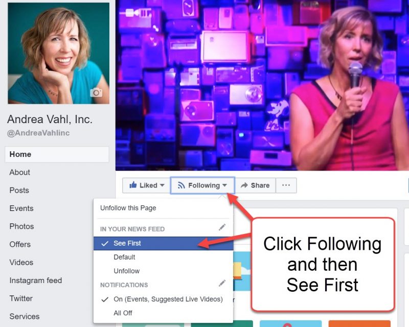 Facebook Reach Changes for Pages and How to Respond - Andrea Vahl